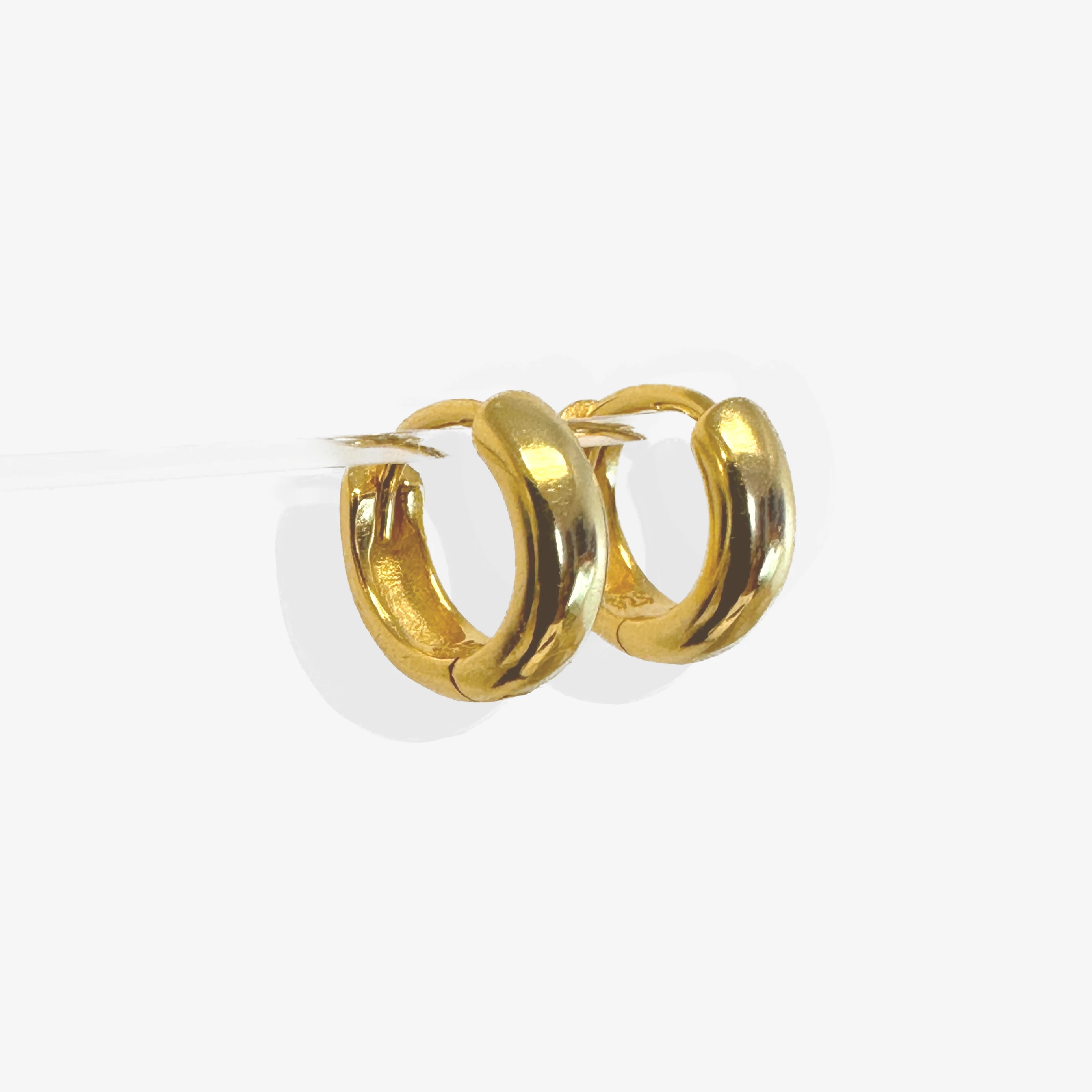MIA BOLD HOOPS 7mm – Love Local Jewelry